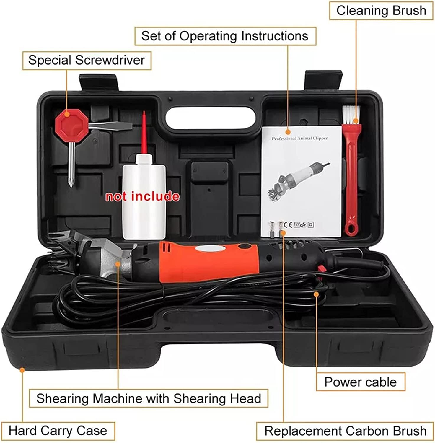 Factory Wholesale 900w Electric Wool Trimmer Shears Animal Clipper Hair ...