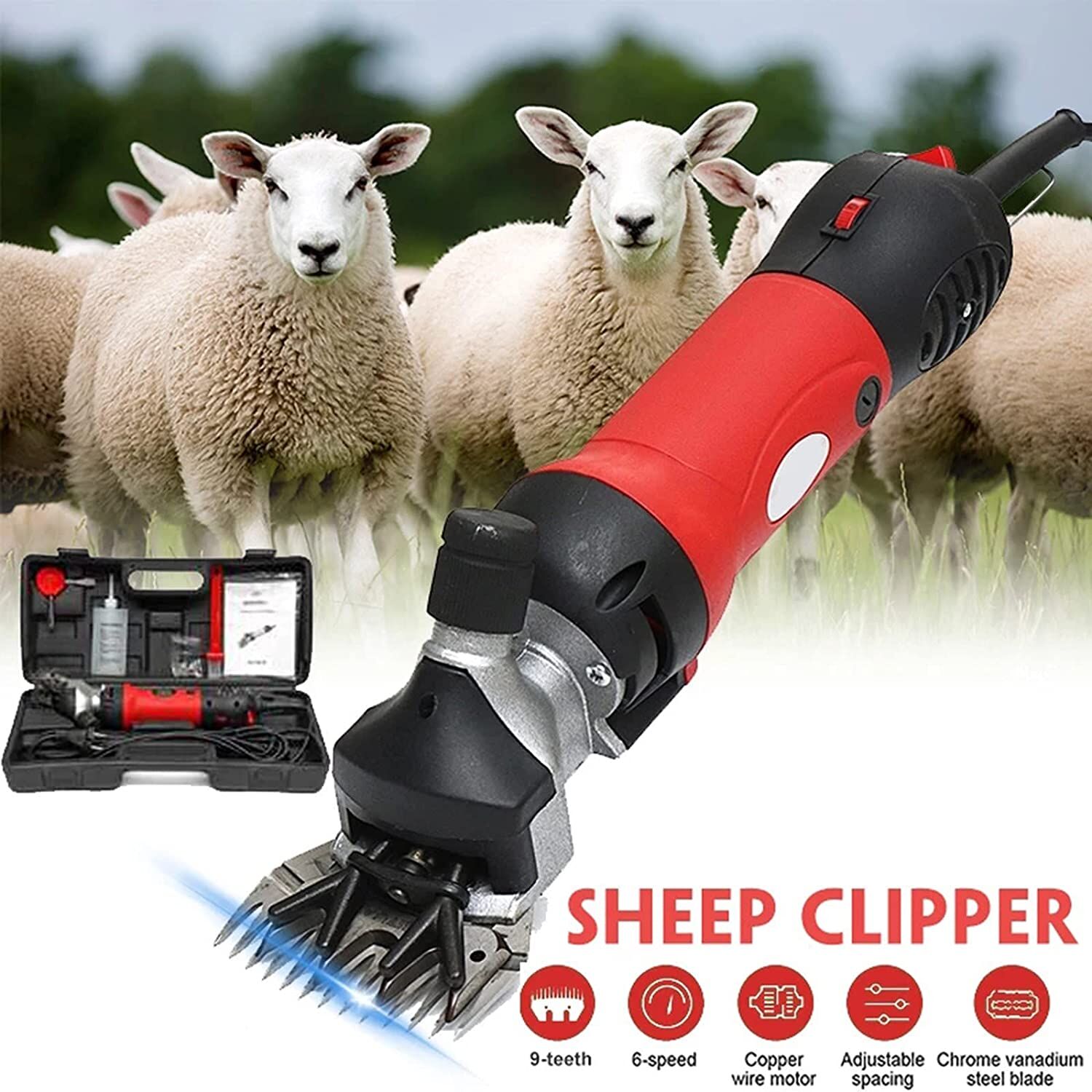 Factory Wholesale 900w Electric Wool Trimmer Shears Animal Clipper Hair ...