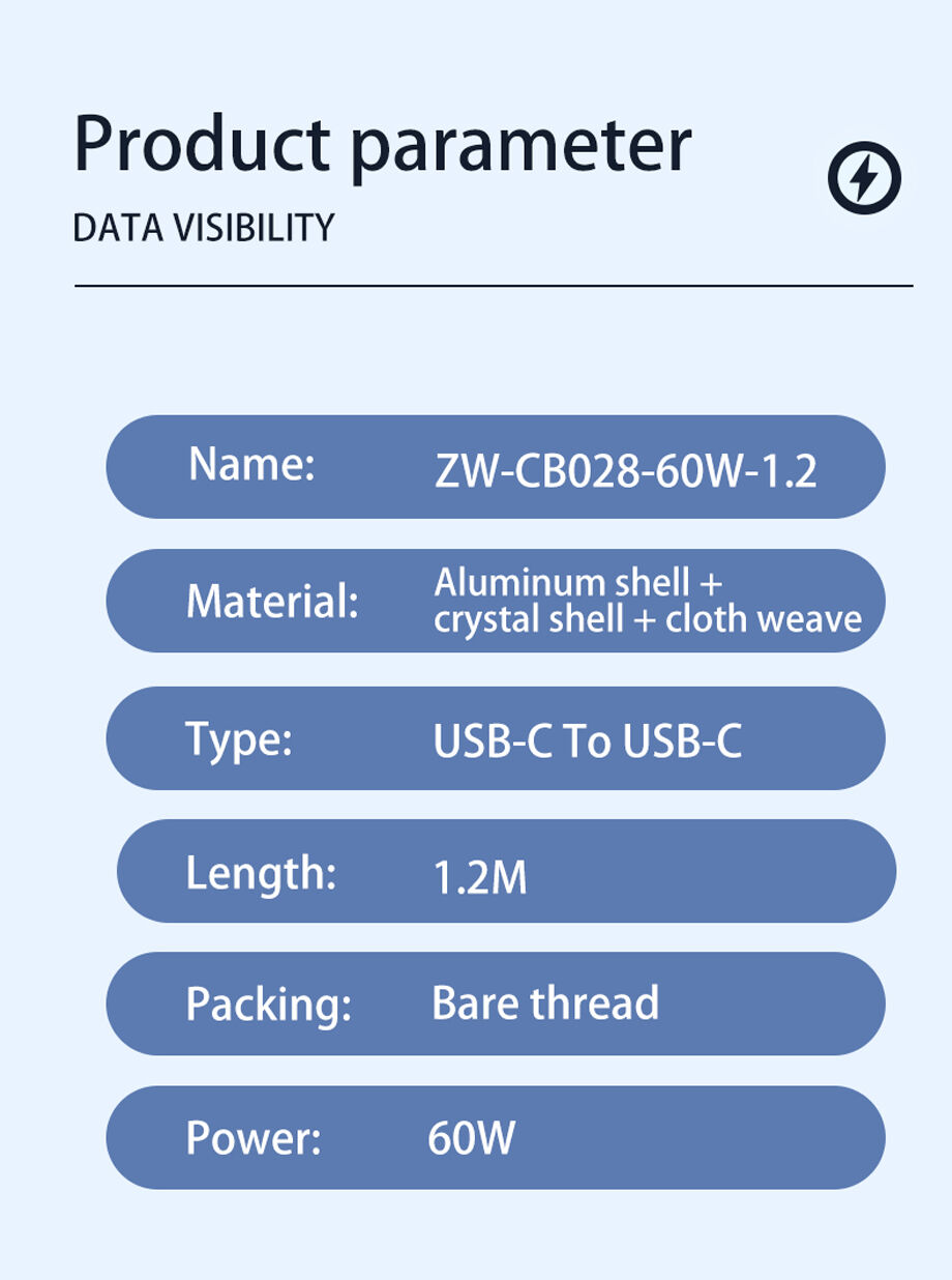 Best Selling Products Woven Crystal Shell Series Data Cable Type C Usb ...