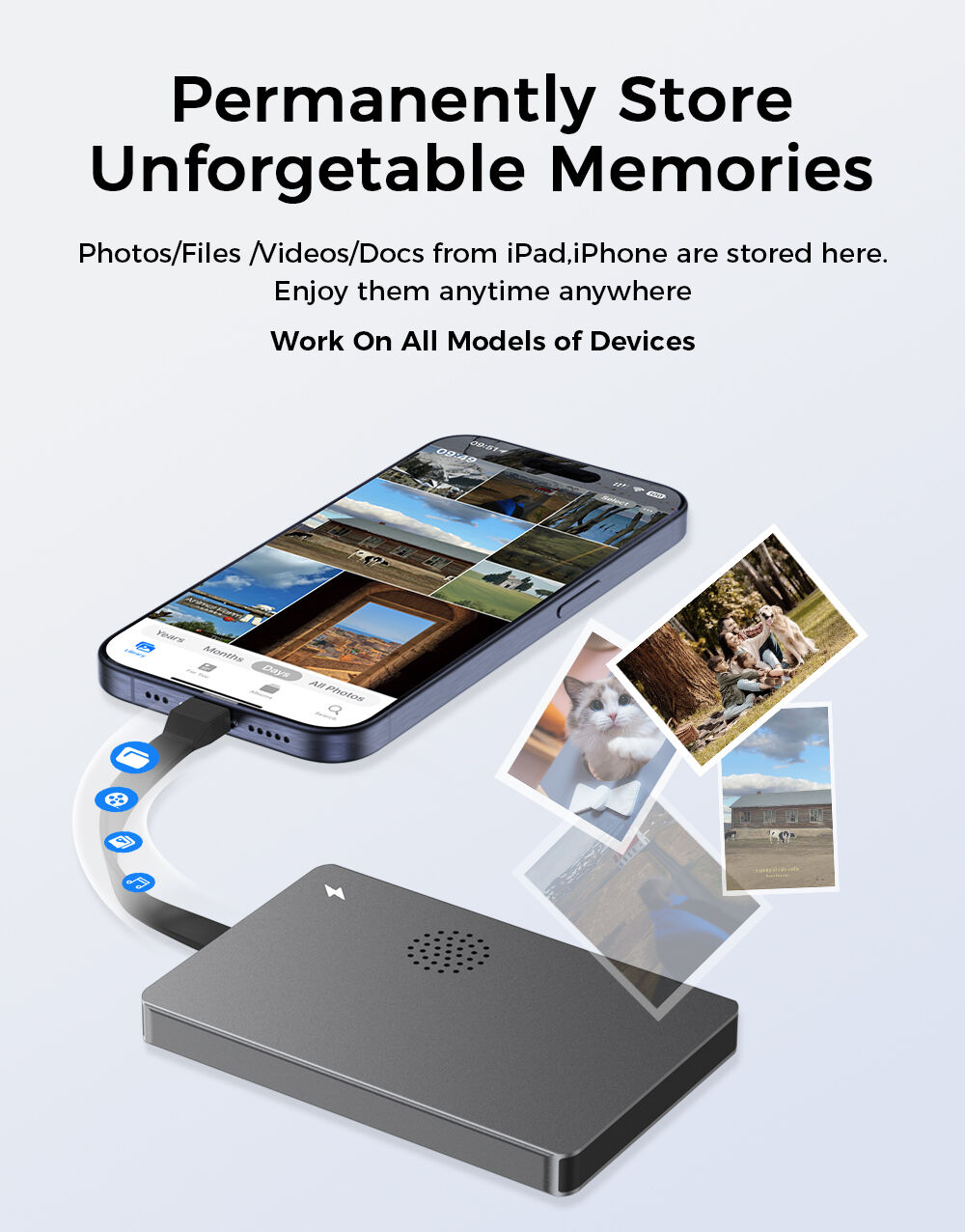 2024 New External Solid State Drive 1tb Portable Magnetic Ssd For Photo ...