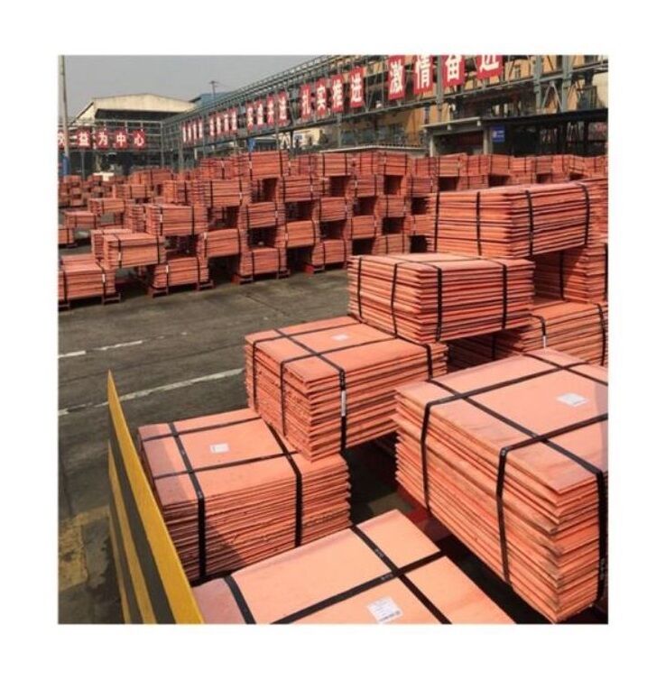 Factory Price Copper Cathodes Plates Sheet/copper Ingot/ Copper Gold ...