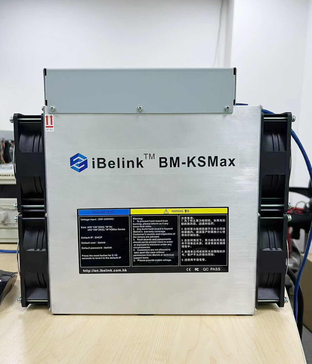 Buy Wholesale China New Kaspa Asic Miner Ibelink Bm-ks Max 10.5t 3400w Kas Crypto Mining & Kaspa ...