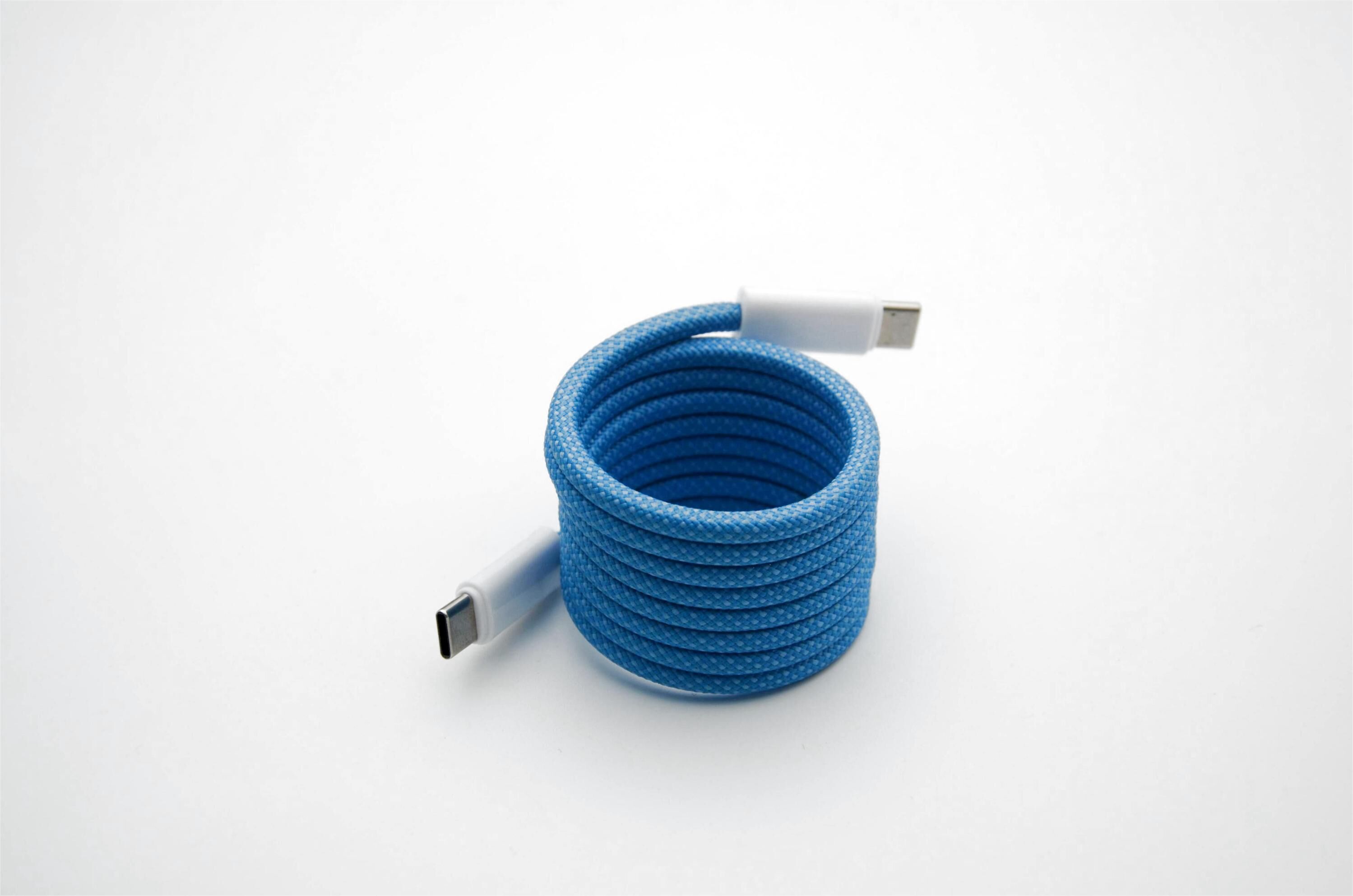 Buy Wholesale China Pd 3.1 C To C Magnetic Blue Braided Superfast ...