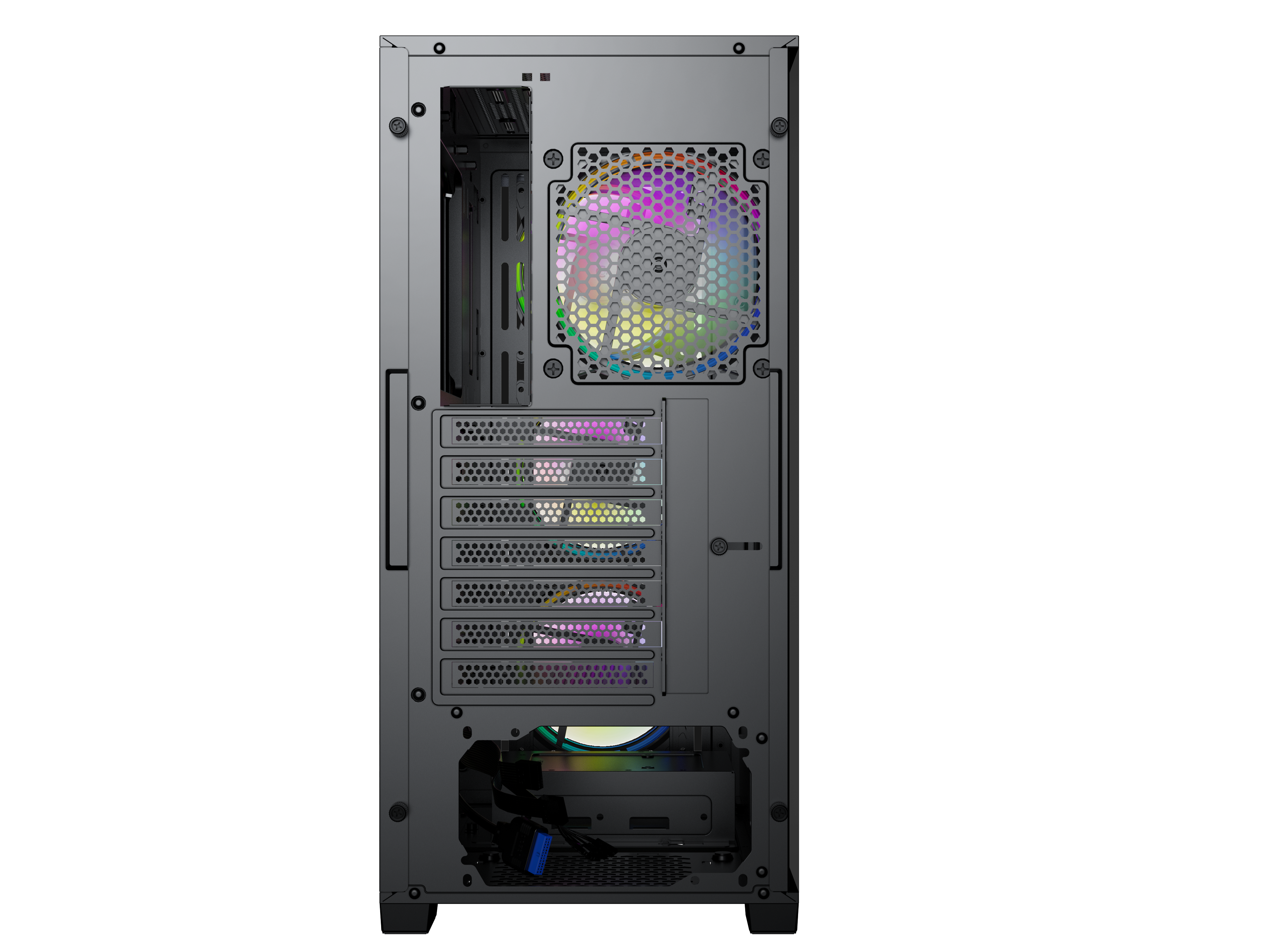 High Quality Aluminum Atx/m-atx Gaming Case Full Tower Chassis With ...