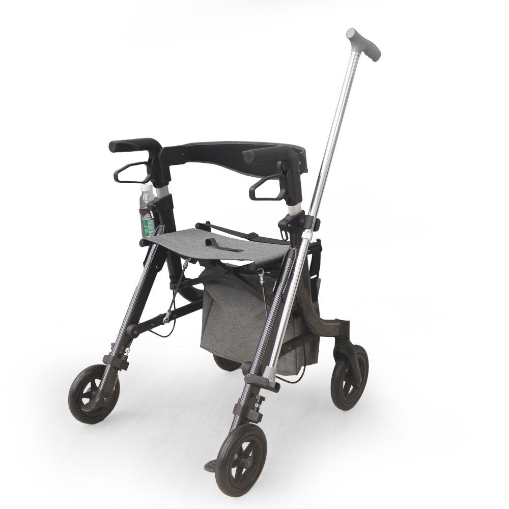 Elderly Walking Aid Handcart Can Be Pushed And Sat, Shopping Cart ...