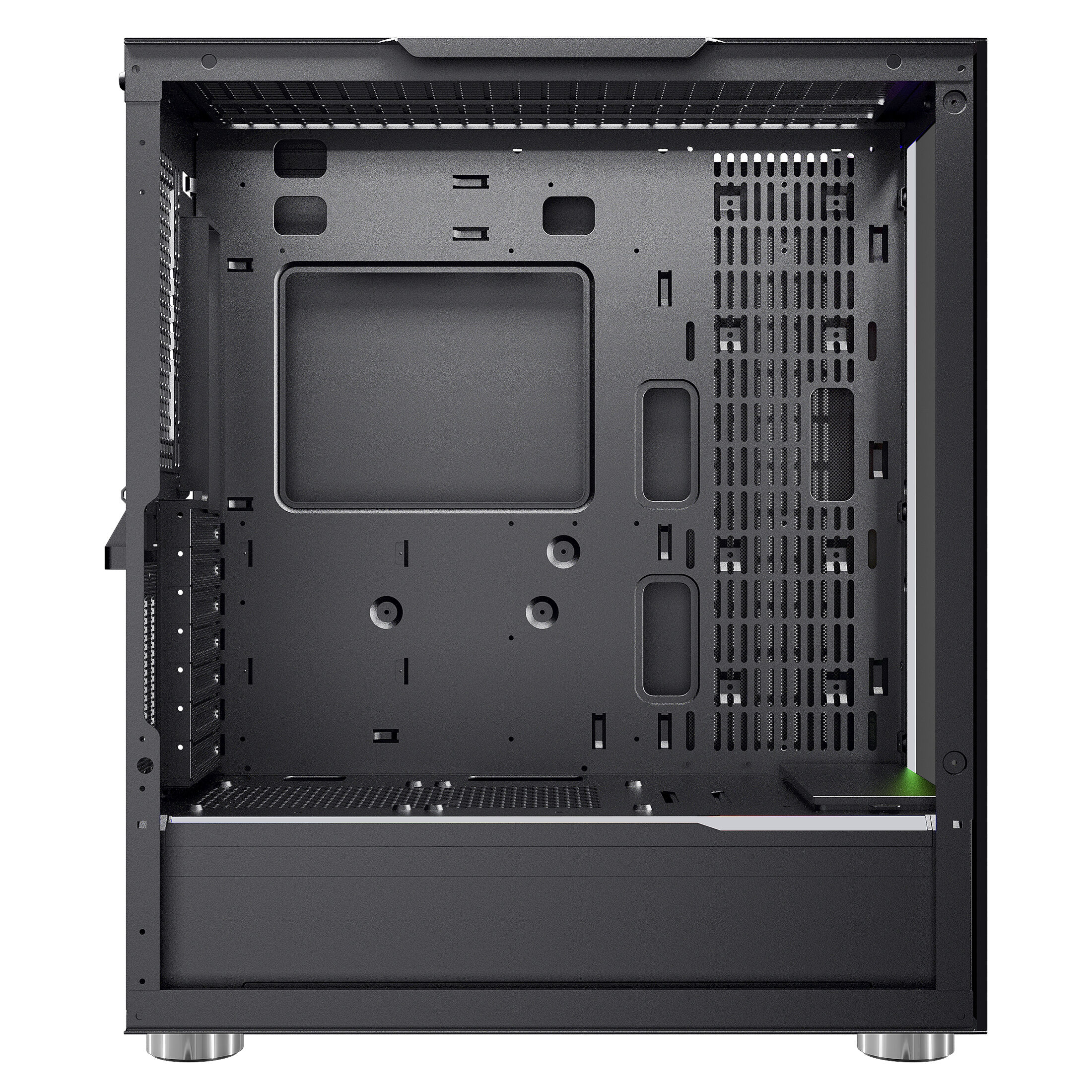 X01c Newest Designs Cool Gaming Pc Case Aluminum Alloy Frame Eatx/atx ...