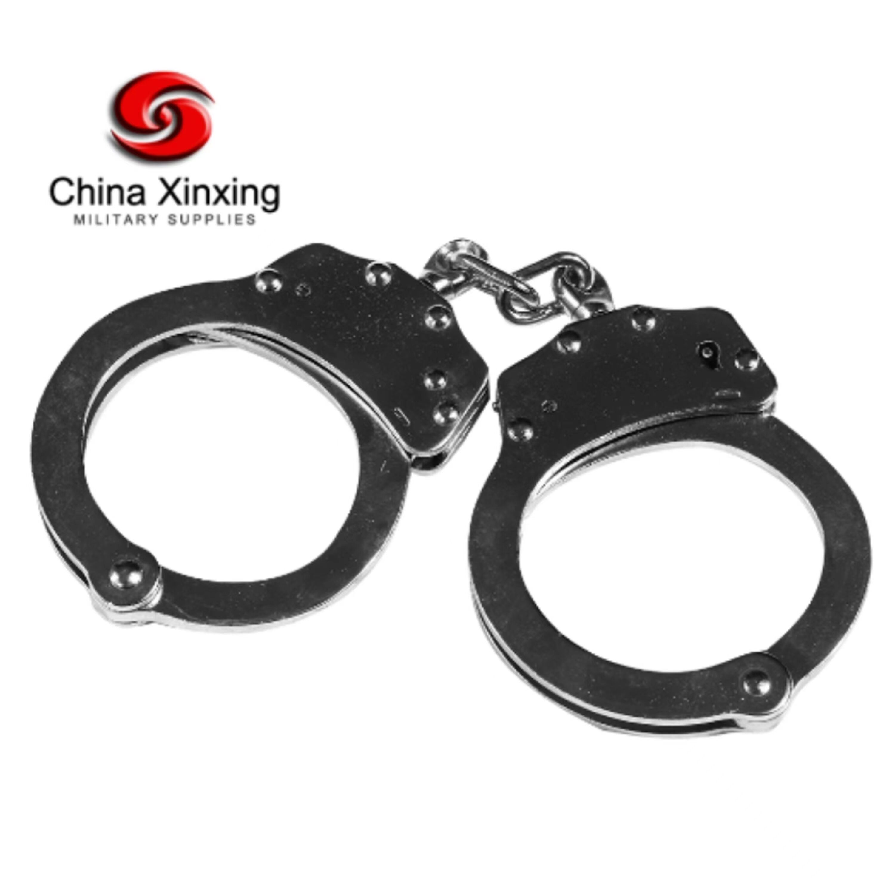 Buy China Wholesale Custom Carbon Steel Law Enforcement Silver Handcuff ...