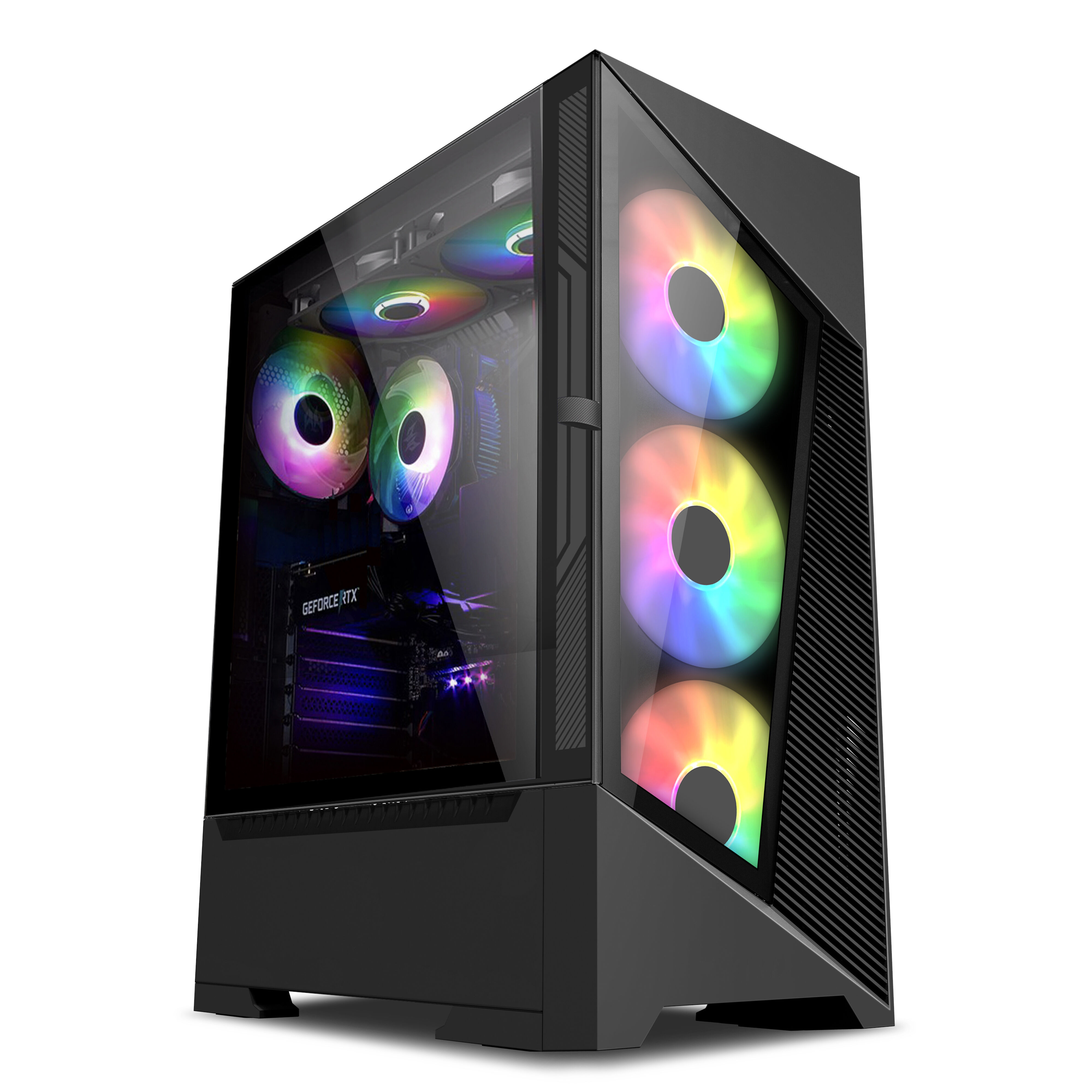 Oem Factory Eatx Cabinet Cpu Rgb Desktop Computer Case Towers Double ...