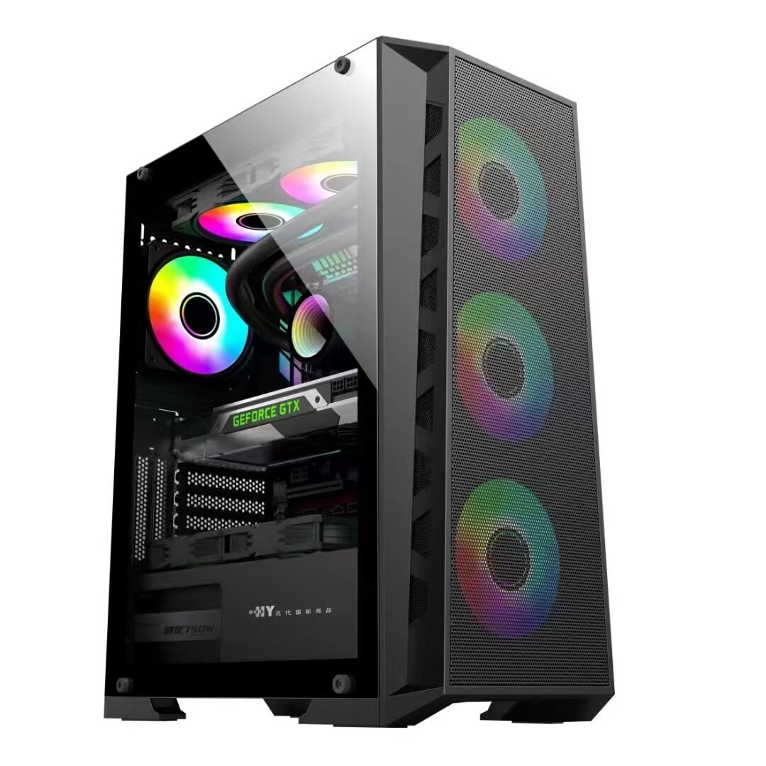 New Computer Gaming Case Accessories Gabinete Gamer Hinge Window Design ...