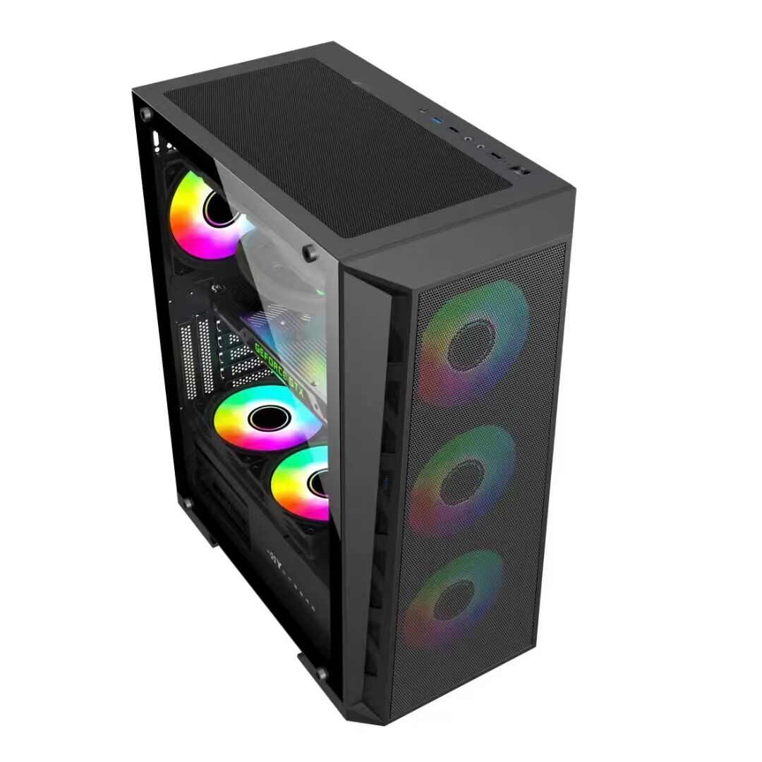 New Computer Gaming Case Accessories Gabinete Gamer Hinge Window Design ...