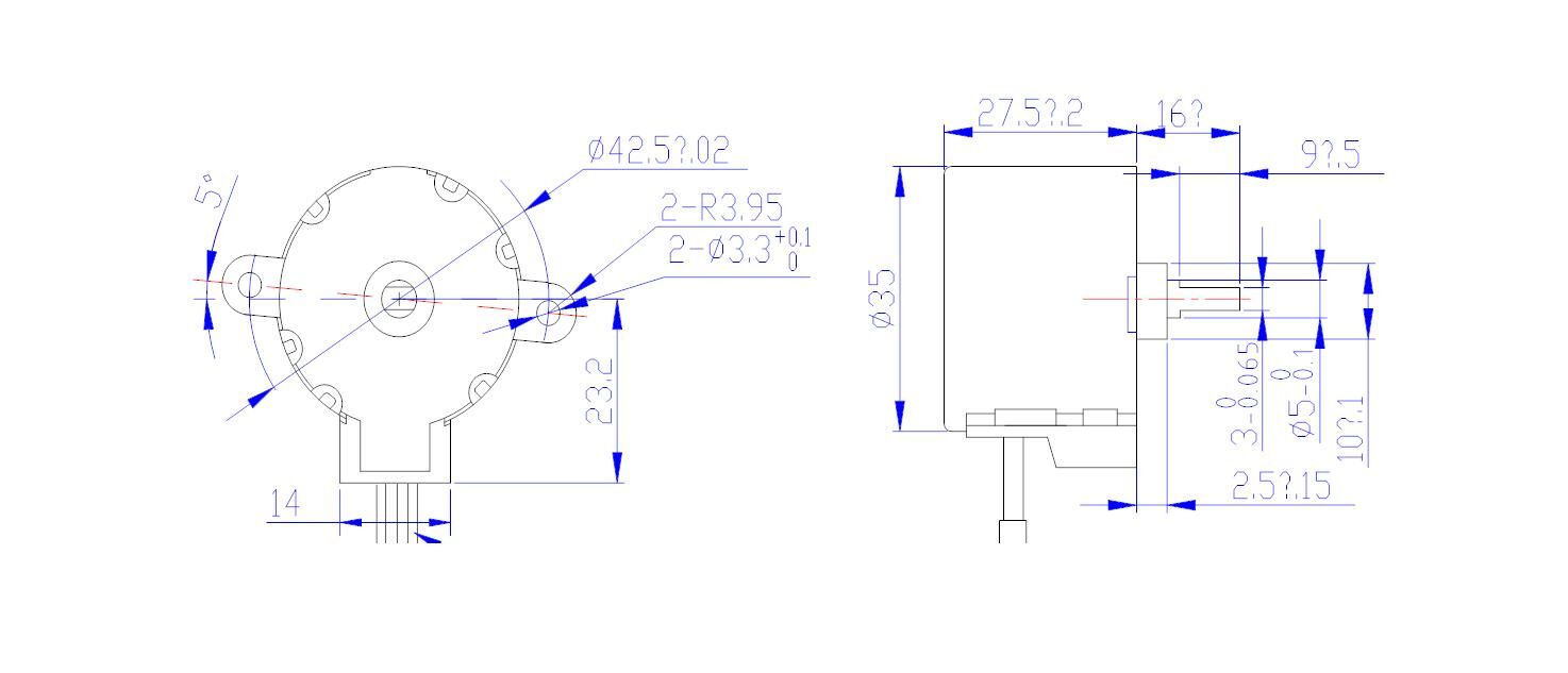 Stepper Motor For Automatic Gate Opener Smart Door Locker Motor 12v 2/4 ...