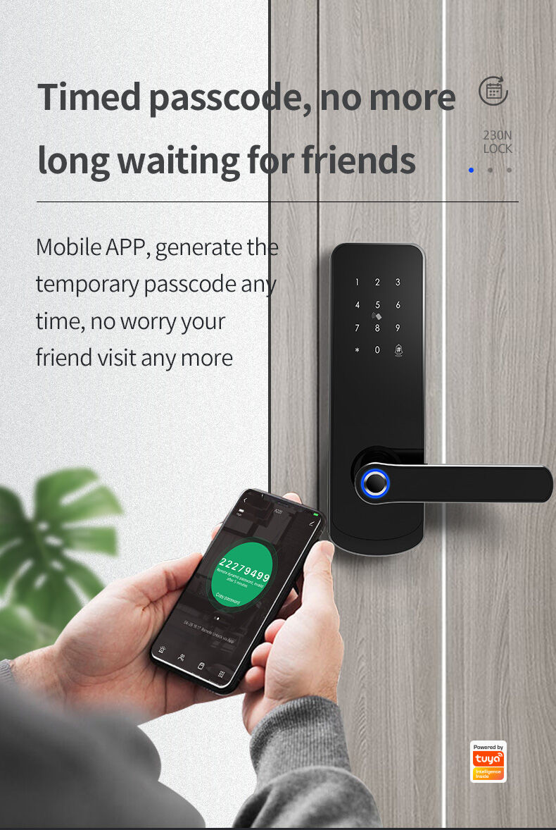 Oem Home Electronic Smartlife Wifi Digital Tt Smart Lock Fingerprint ...