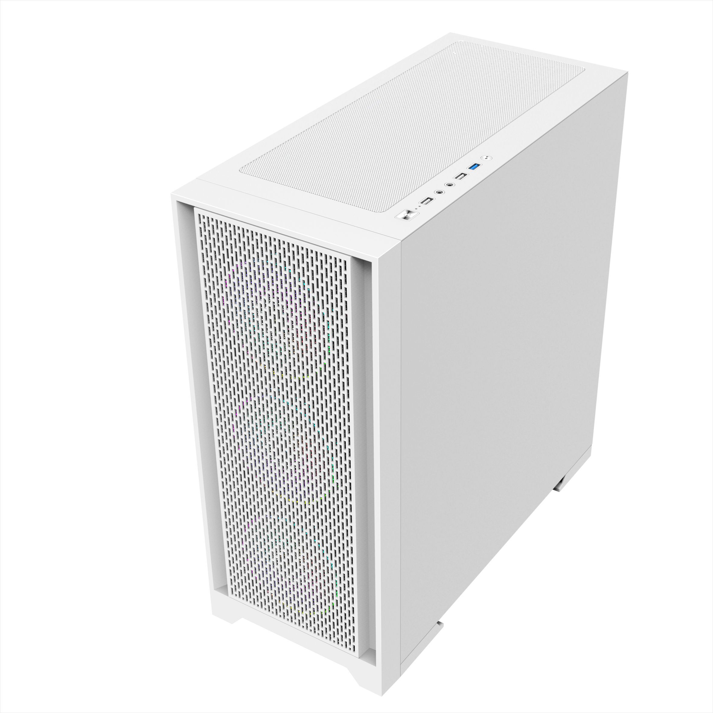 New Model E16c Black Metal Computer Pc Cases Towers Left Sides Glass ...