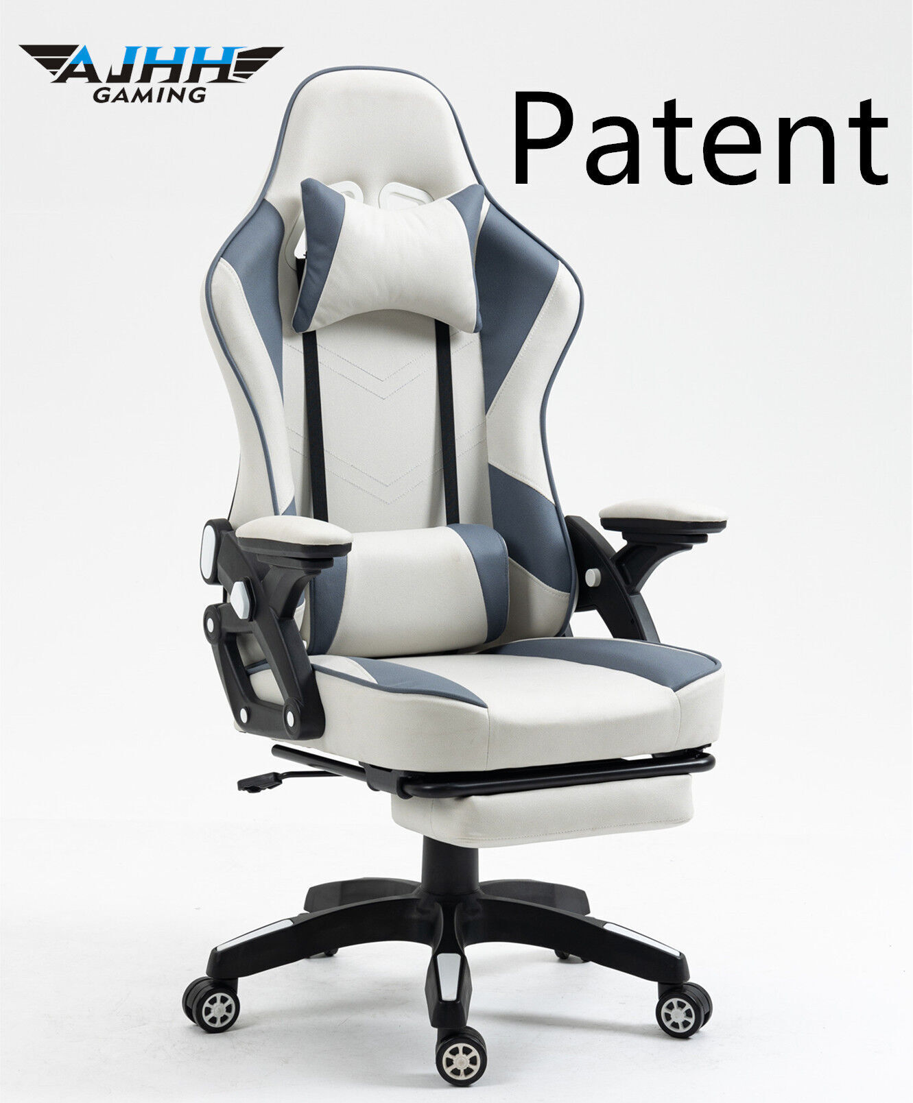 New Design Wholesale Gaming Chair Adjustable Headrest Revolving Patent ...