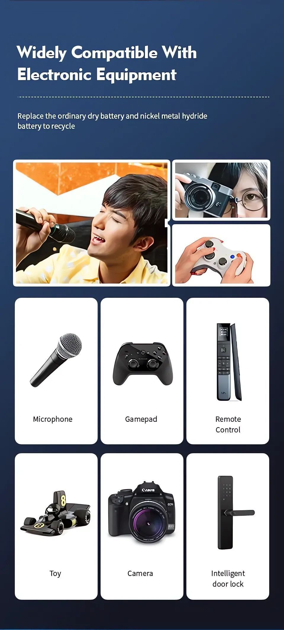 Buy Wholesale China Long Cycle Life Usb 1.5v Battery Aa 1700mah Rechargeable Battery Aa Lithium ...