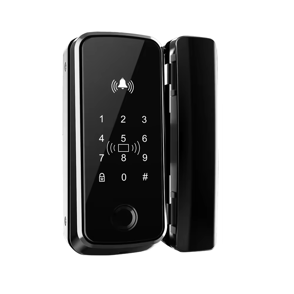 Sinovo Office Glass Door Lock Smart Fingerprint Card Password Remote ... Sinovo Office Glass Door Lock Smart Fingerprint Card Password Remote ...