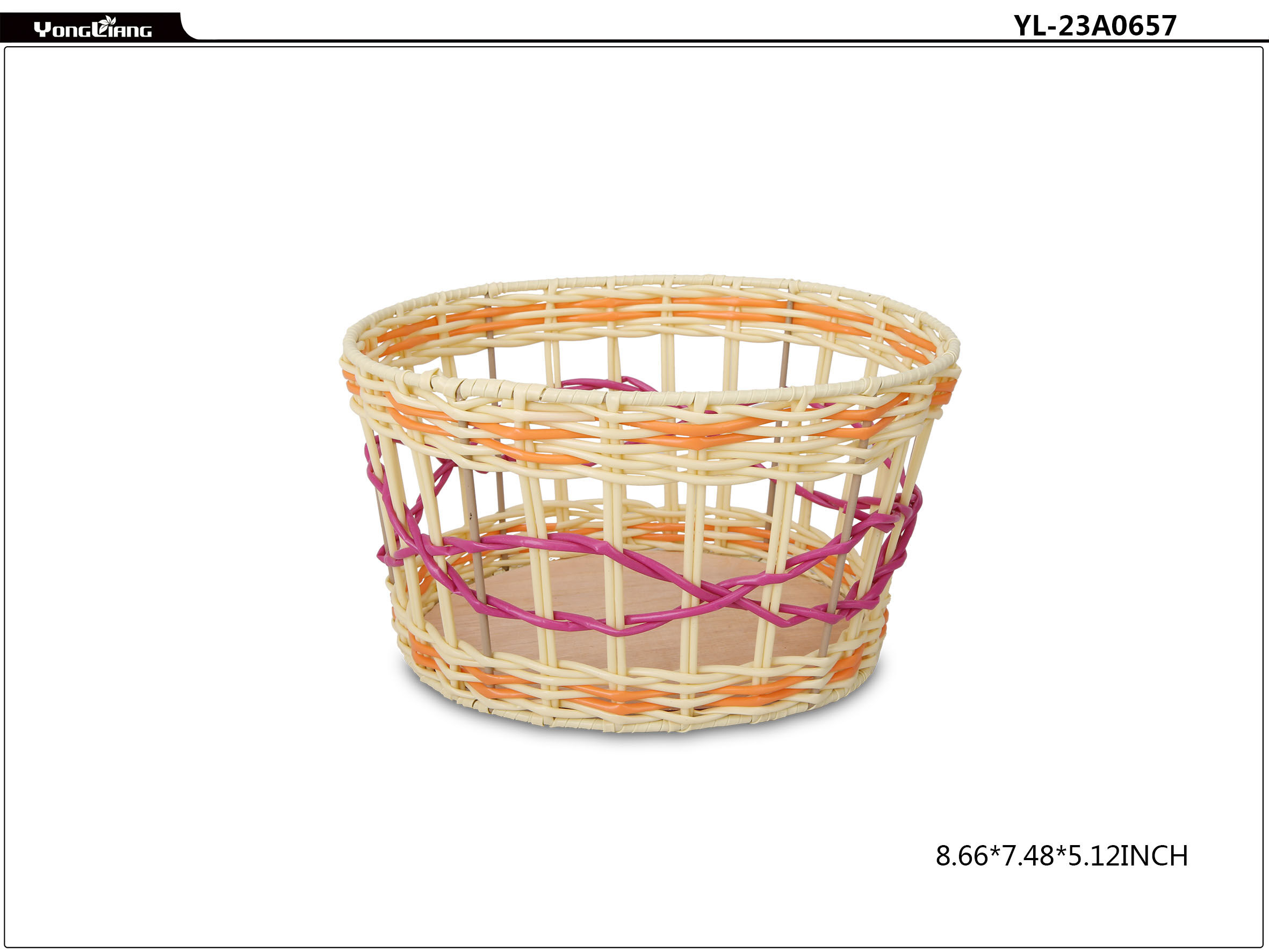 Buy China Wholesale Wholease Faux Rattan Basket Waven Storage Basket ...