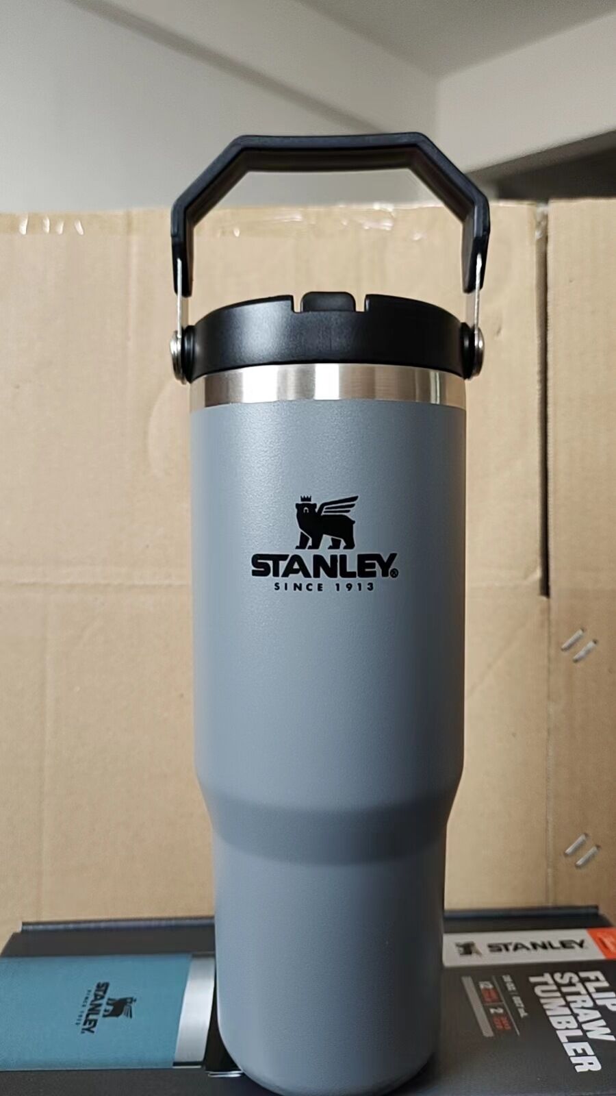 30oz Stanley Cup Tumbler With Handle The Iceflow Flip Straw Tumbler ...