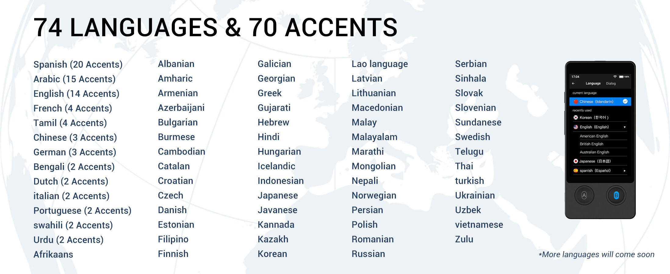 Wooask W12 Language Translator Device Accurate Offline Online Translation 2024 3.7" Touch Screen ...