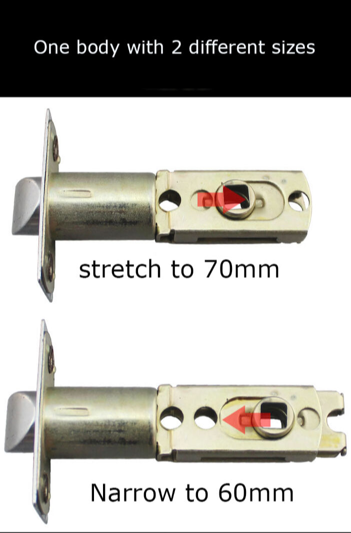 Sinovo Keyless Lever Smart Door Lock Backset Adjustable 60/70mm Digital ...