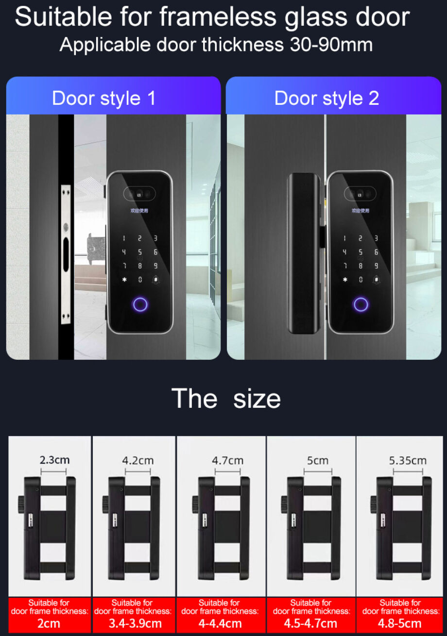 Hot Sale Fingerprint Digital Password Keyless Apartment Home Room Lock ...