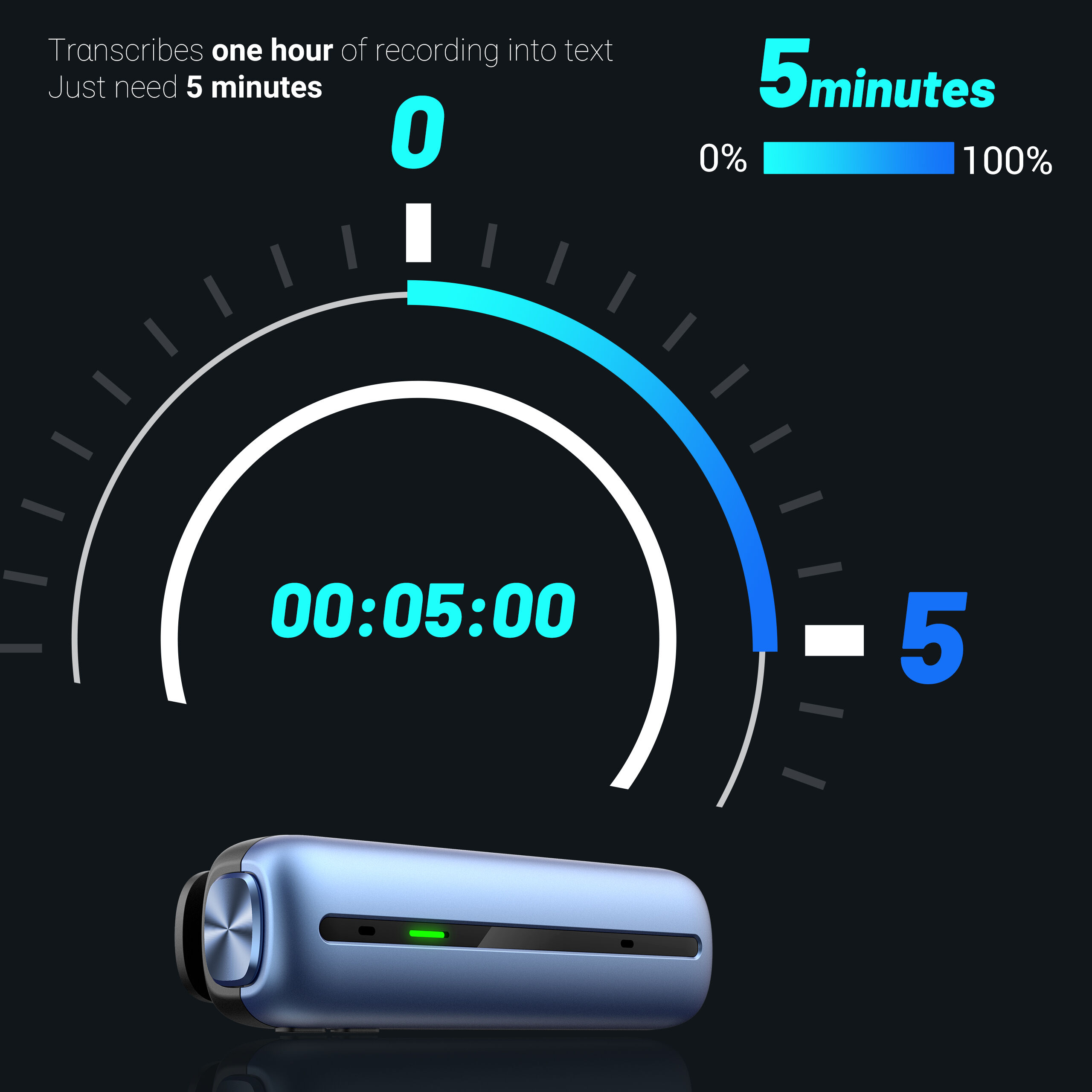 Wooask Manufacturer Sound Recorder Real-time Language Translator Instant Voice Recorder ...