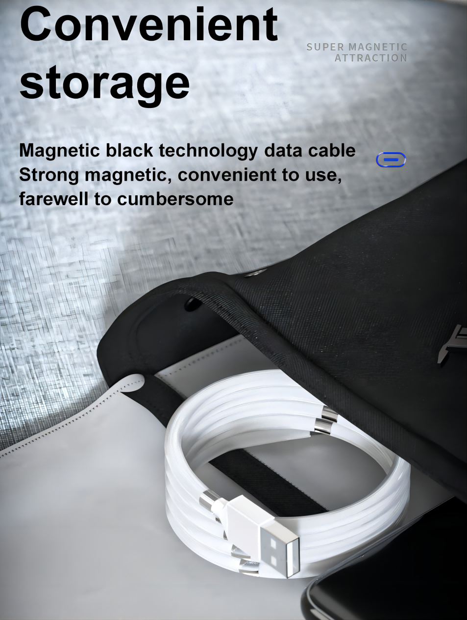 Super Calla Self Winding Magic Rope Fast Charging Magnetic Usb 3.1 Type ...