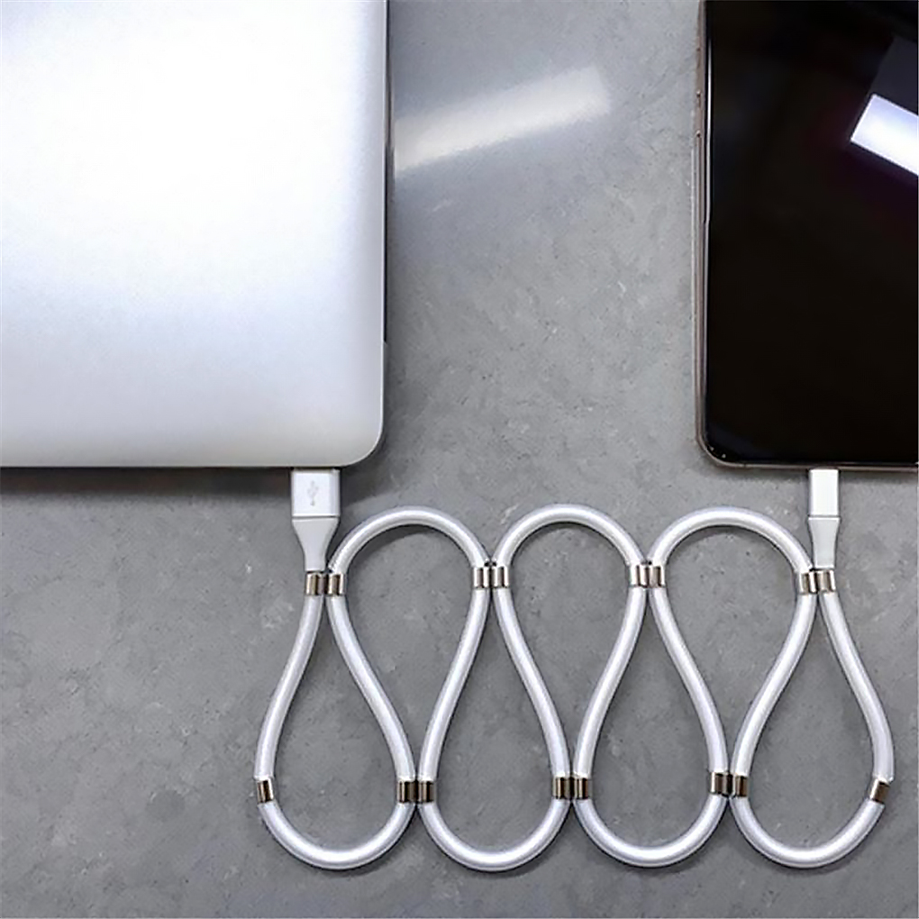 Super Calla Self Winding Magic Rope Fast Charging Magnetic Usb 3.1 Type ...
