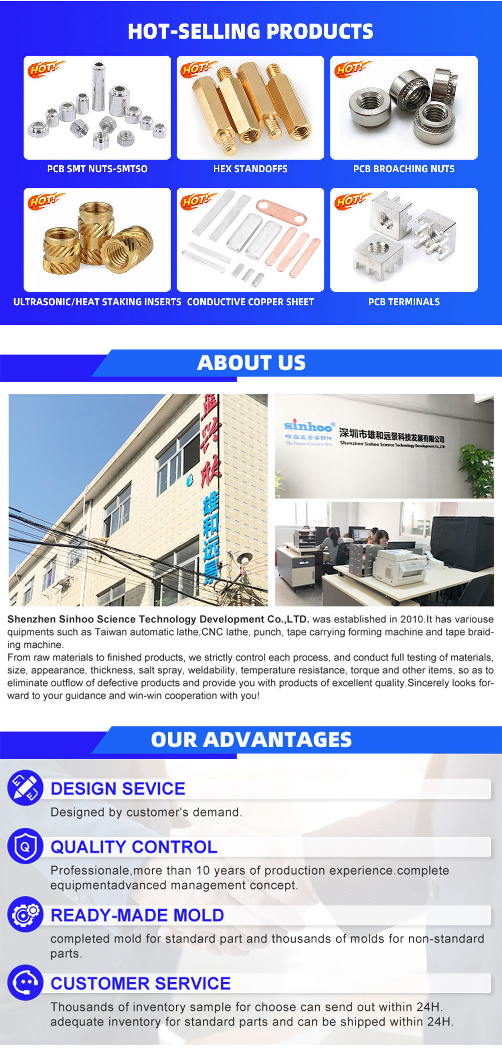 Bulk Buy China Wholesale Smtso Nut Surface Mount Fasteners For Pcb Smto ...