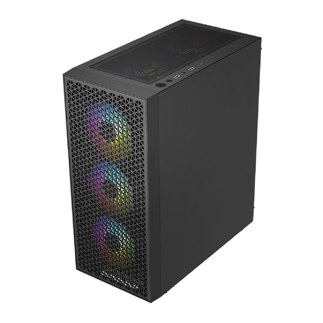 Super Heat Dissipation Hollow Panel Atx Gaming Computer Case Classic ...