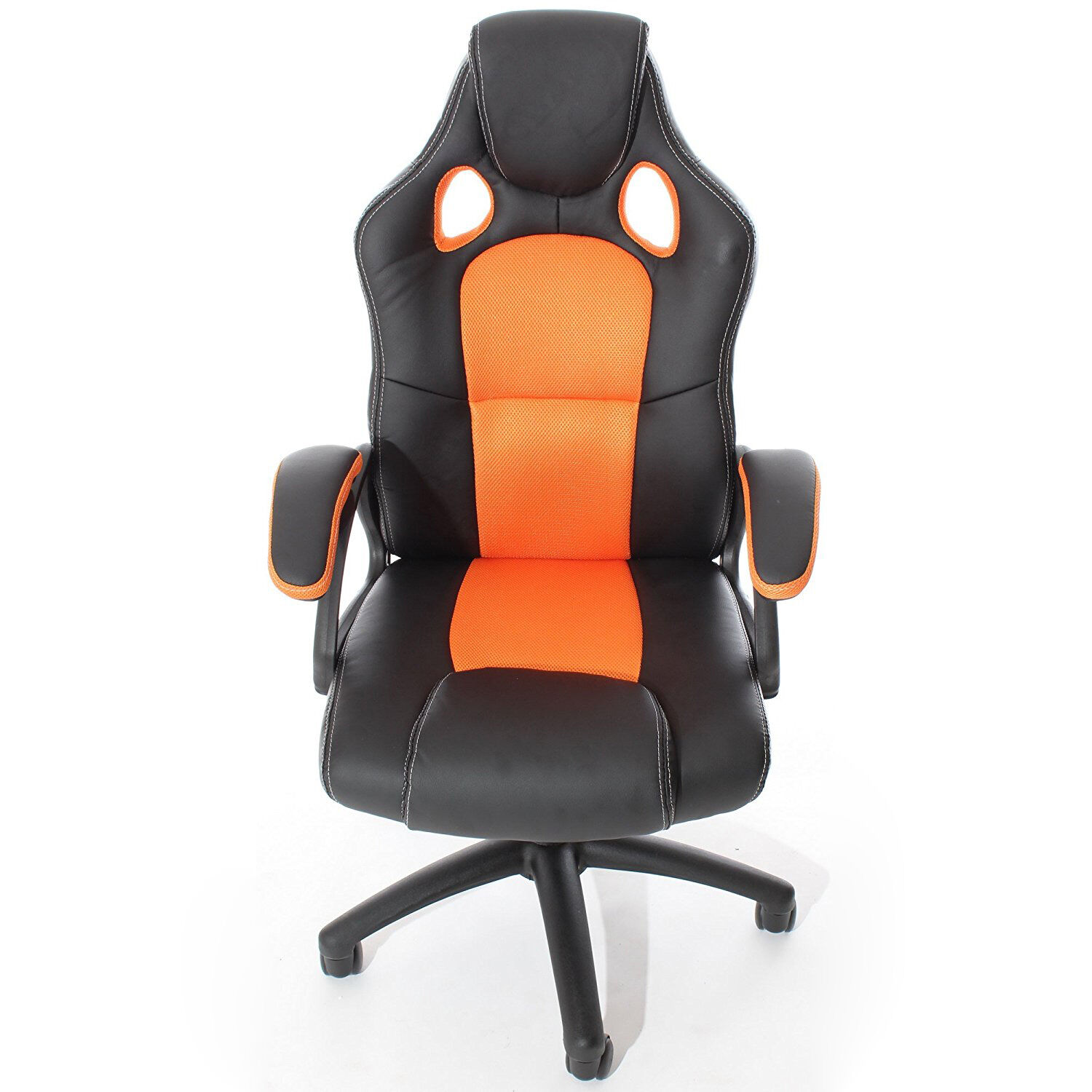 Wholesale Ergonomic Leather Swivel Sport Gaming Chair Black Red Gamer ...