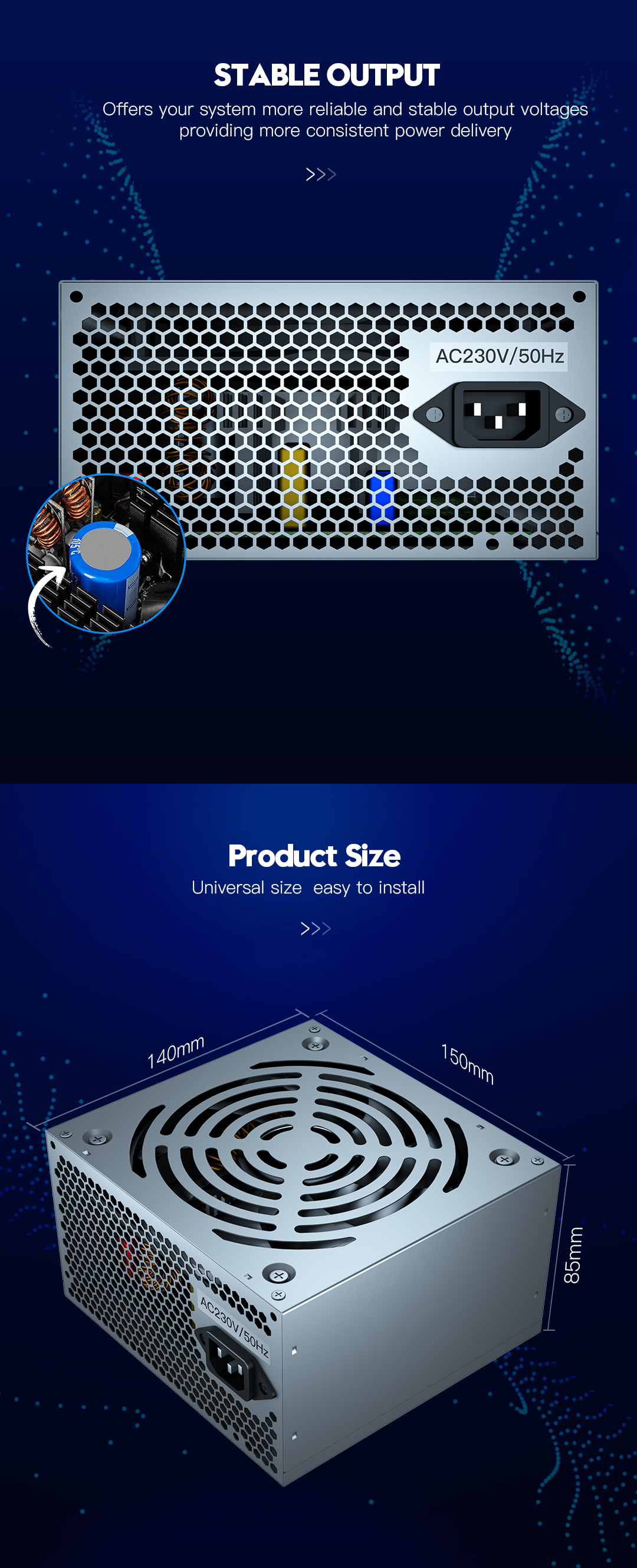 Buy China Wholesale Free Oem Sample Pc Power Supplies Rgb 200we 230w ...