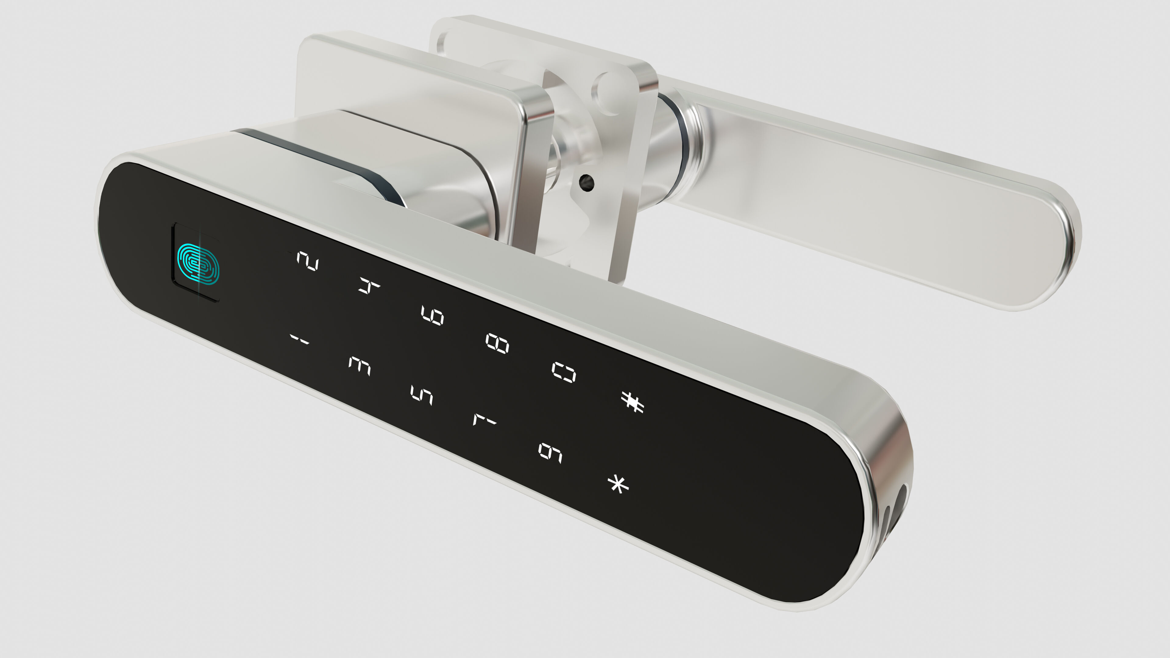 Buy China Wholesale 2024 New Product Tuya Zinc Alloy Doors Locks Handle ...