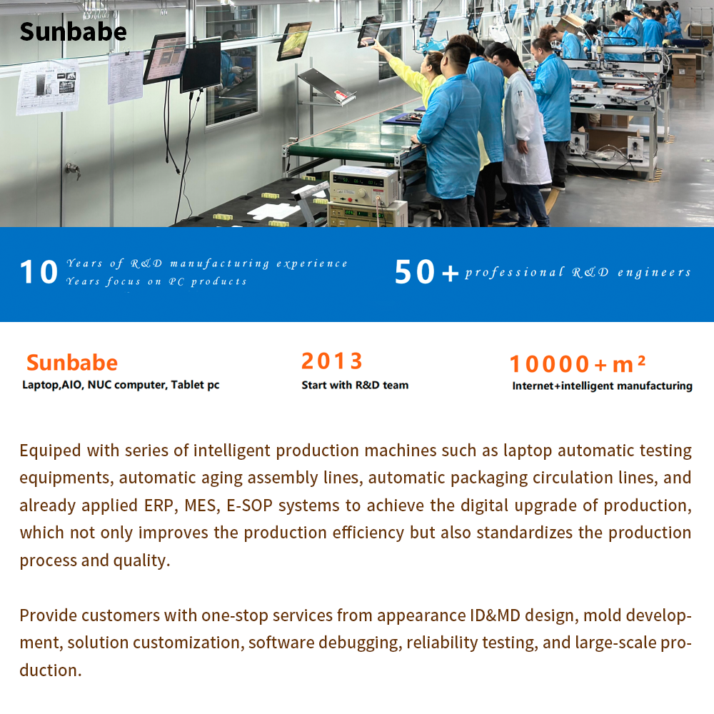 Aio Pc 23.8 Inch Learning Home Office Desktop All In One Computer I7 I5 ...