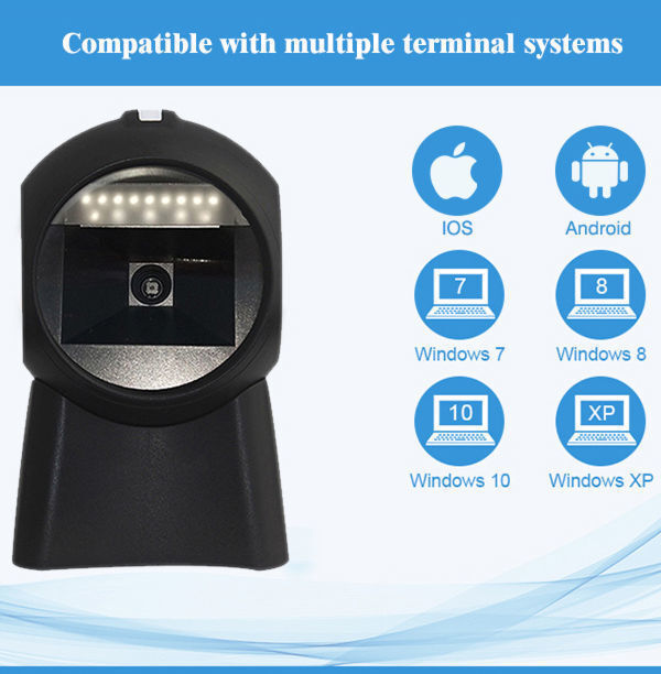 Bulk Buy China Wholesale Desktop Corded Qr Code Scanner Reader 2d Qr ...