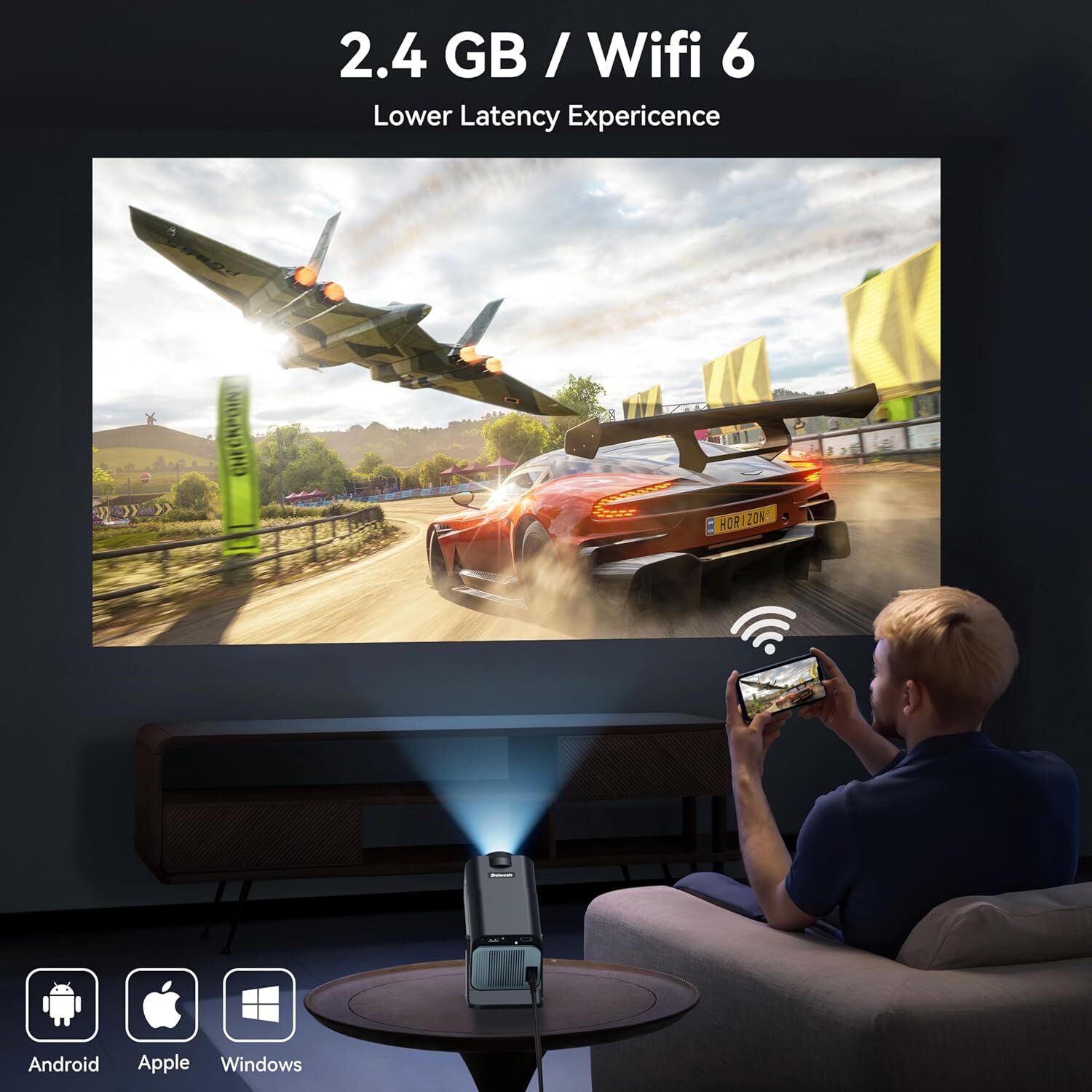 Upgread Hy300 4k Projector Oem/odm F'ty Smart Home Theater Android 11.0 ...