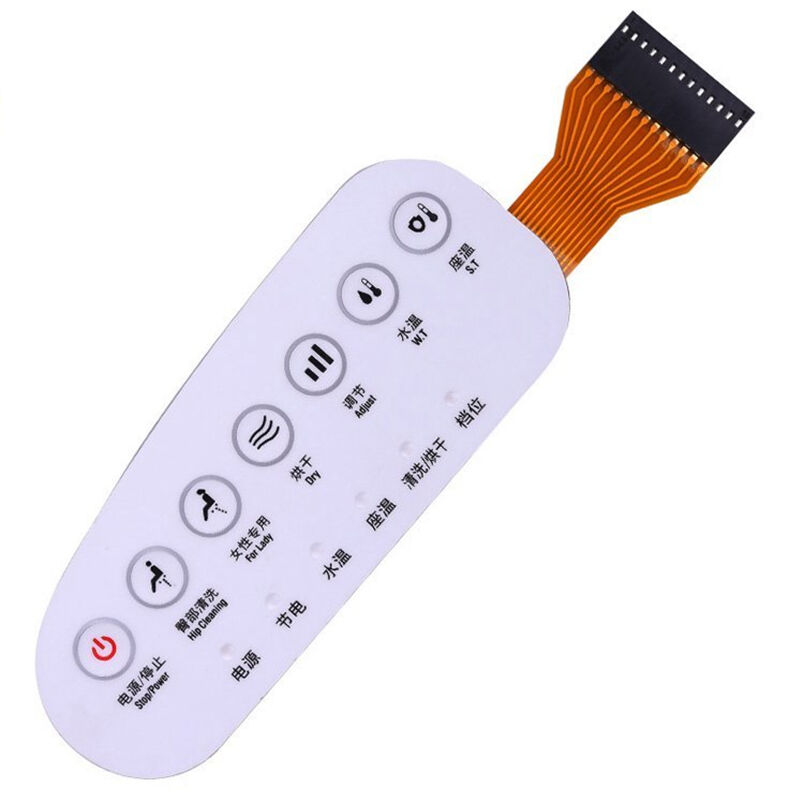 Factory Customized Fpc Circuit Capacitor Touch Button Membrane Switch ...