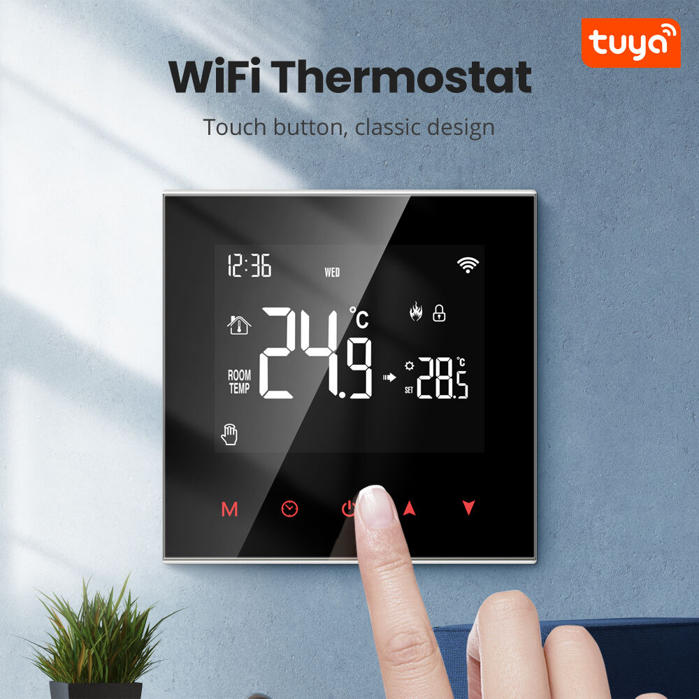 Tuya Smart Wifi Lcd Digital Temperature Thermostat Functional Electric ...