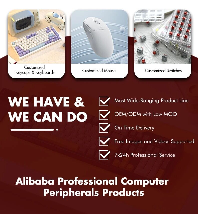 Oem Ak816pro 81keys Wired Wireless Bt 2.4g Gaming Keyboard Mda ...