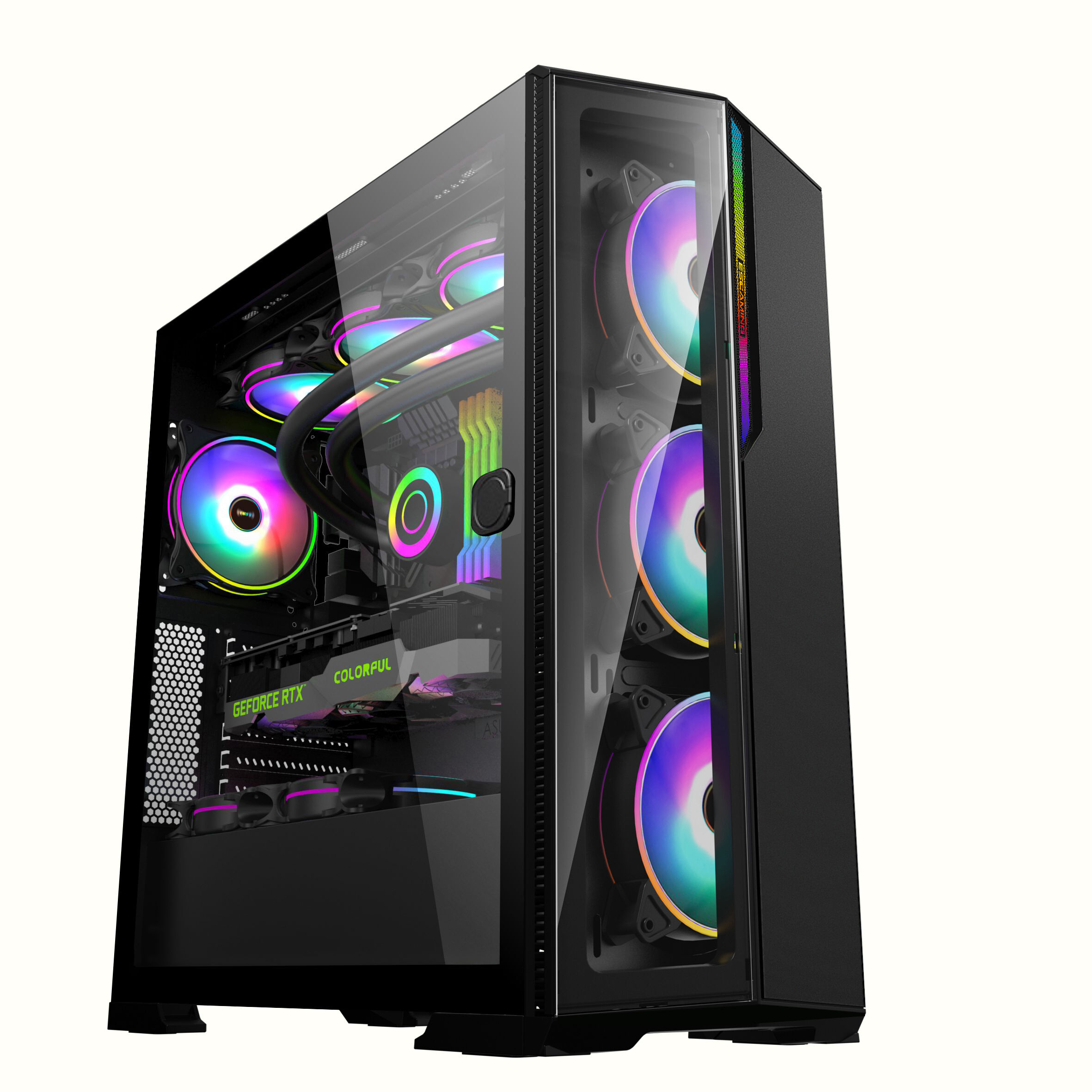 High Quality Pc Case Gaming Pc Cabinet Gaming Computer Case With Rgb ...