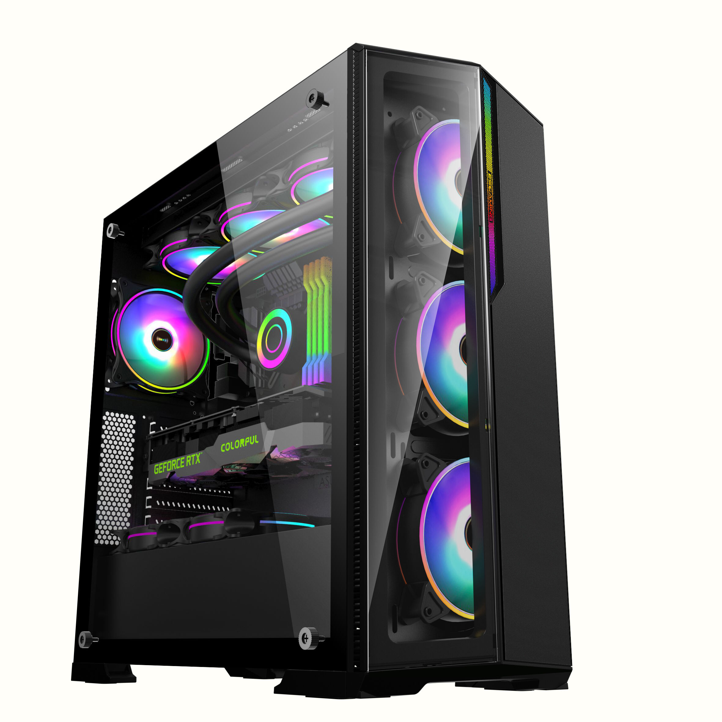 High Quality Pc Case Gaming Pc Cabinet Gaming Computer Case With Rgb ...