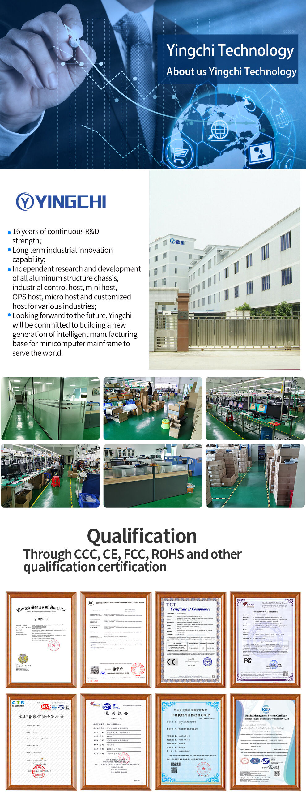 Yingchi Top Sales Mini Pc Box I7 4500u 8*usb Hd+vga Gigabit Ethernet ...