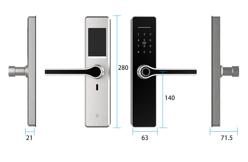 Wholesale High Quality Stainless Steel Smart Door Locks Smart Lock Core ...