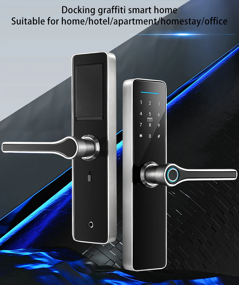 Stainless Steel 304 Material Smartsteps Anti Theft Smart Black Door ...