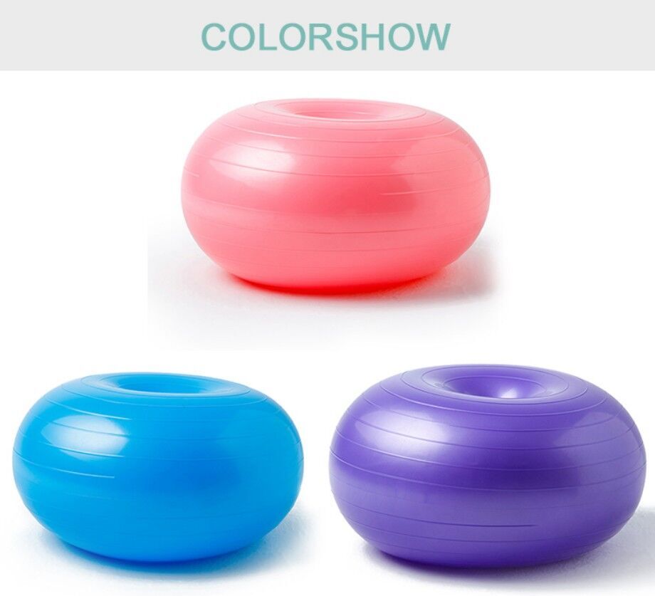 Custom Logo Pvc Yoga Ball Thickened Explosion-proof Mini Donut Apple ...