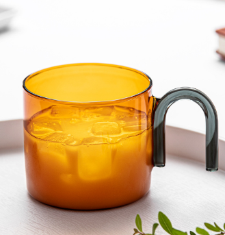 Ins Cup Heat Resistant Stained Glass Coffee Cup Glass Water Cup - Buy ...