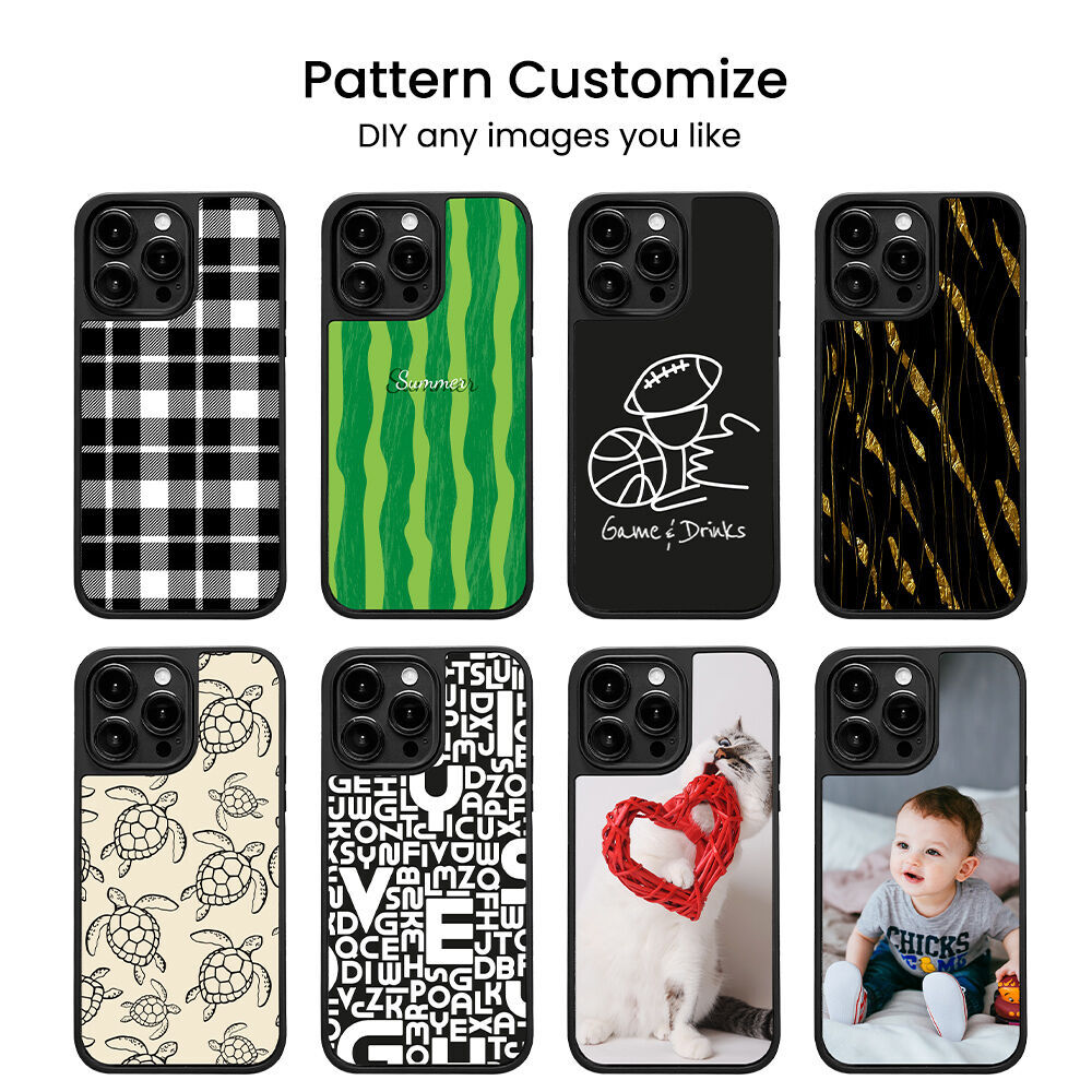 Tenchen Factory Wholesale Custom Tpu Pc Inlay Double Groove Sublimation ...