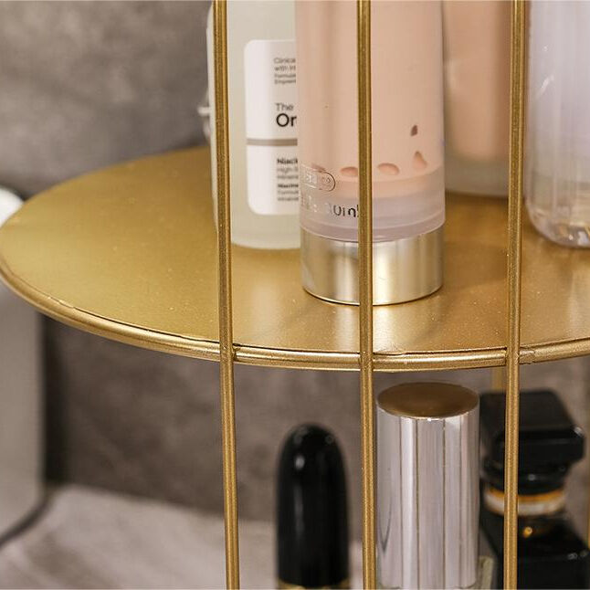 Wholesale Golden Bird Cage Iron Art Nordic Lipstick Perfume Skin Care ...