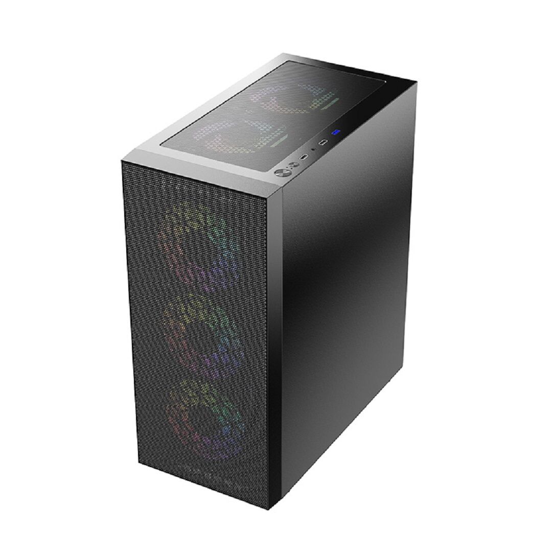 Wholesale Products Black Pc Case Atx Case Gamer Pc Tempered Glass Full ...