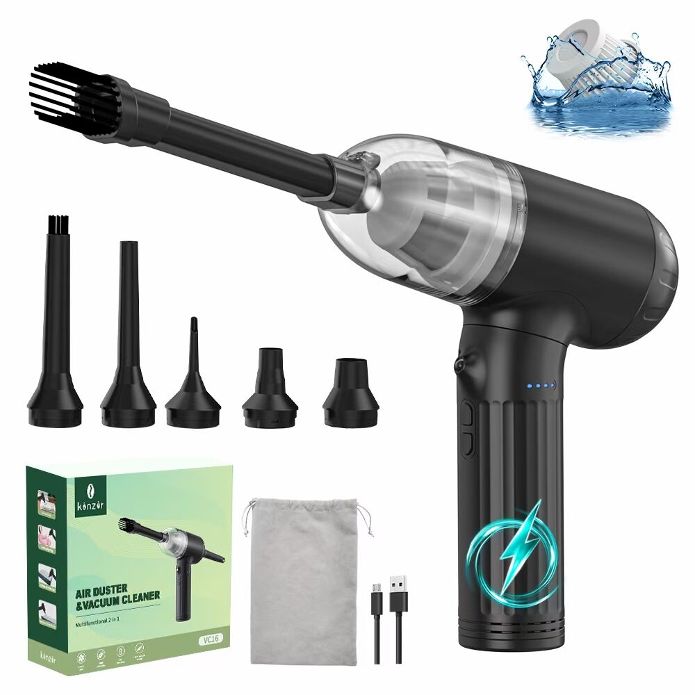 Air Duster 3gears Computer Air Blower Keyboard Portable Rechargeable ...